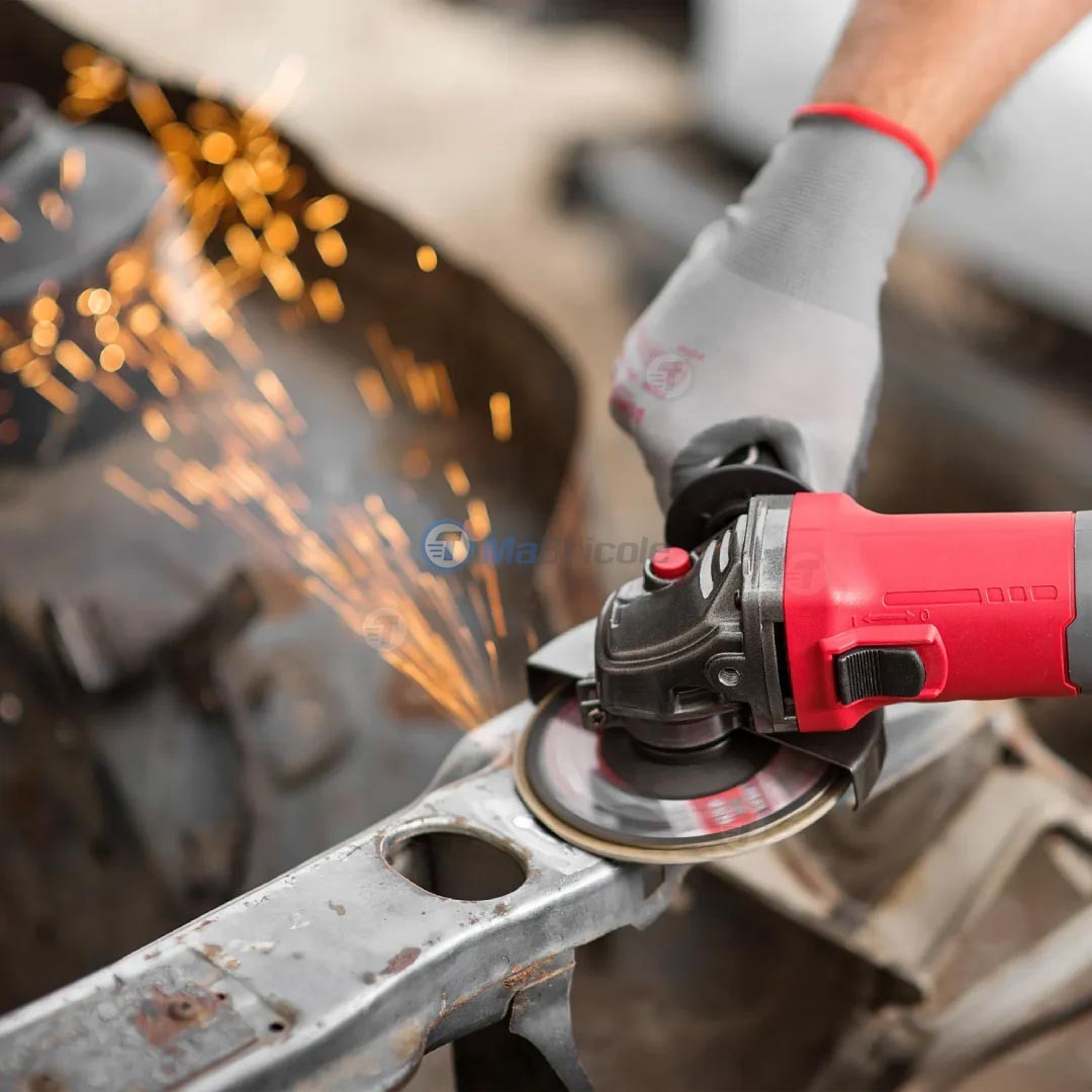 Meuleuse d'angle 850W 115mm Avec Variateur WORCRAFT | AG08-115S