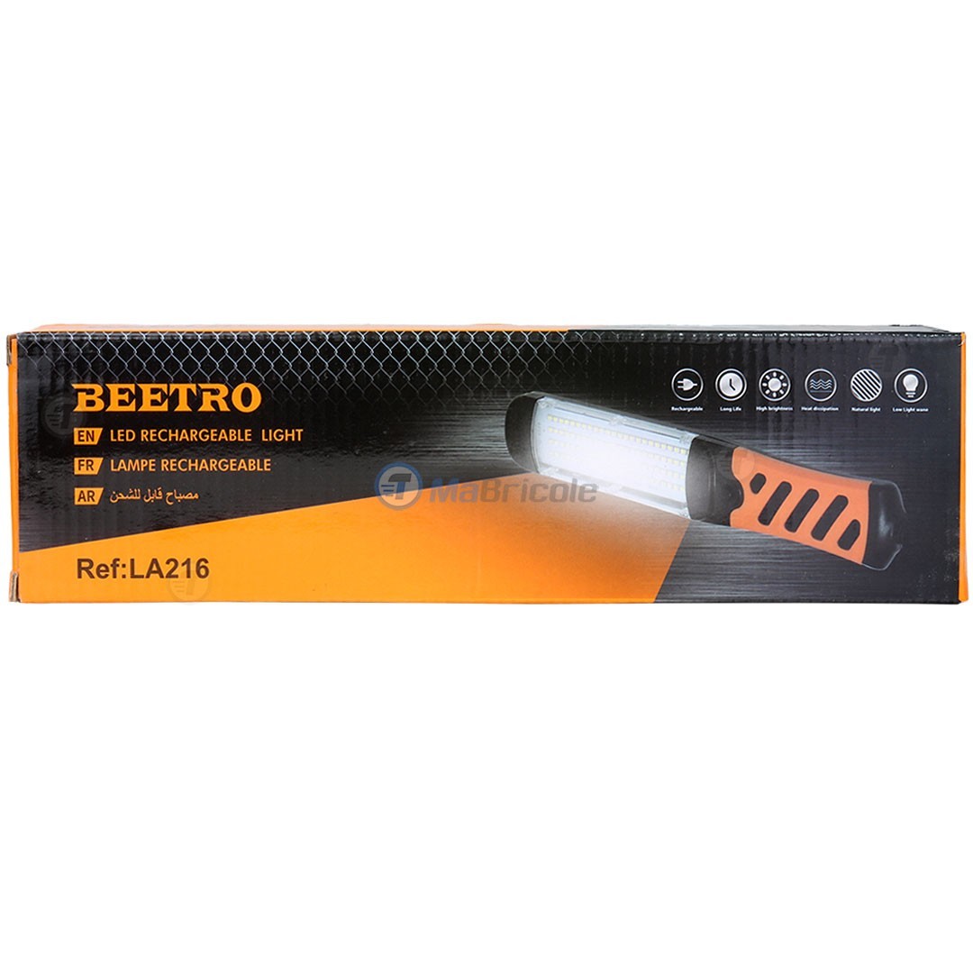 Baladeuse LED à batterie rechargeable BEETRO | LA216