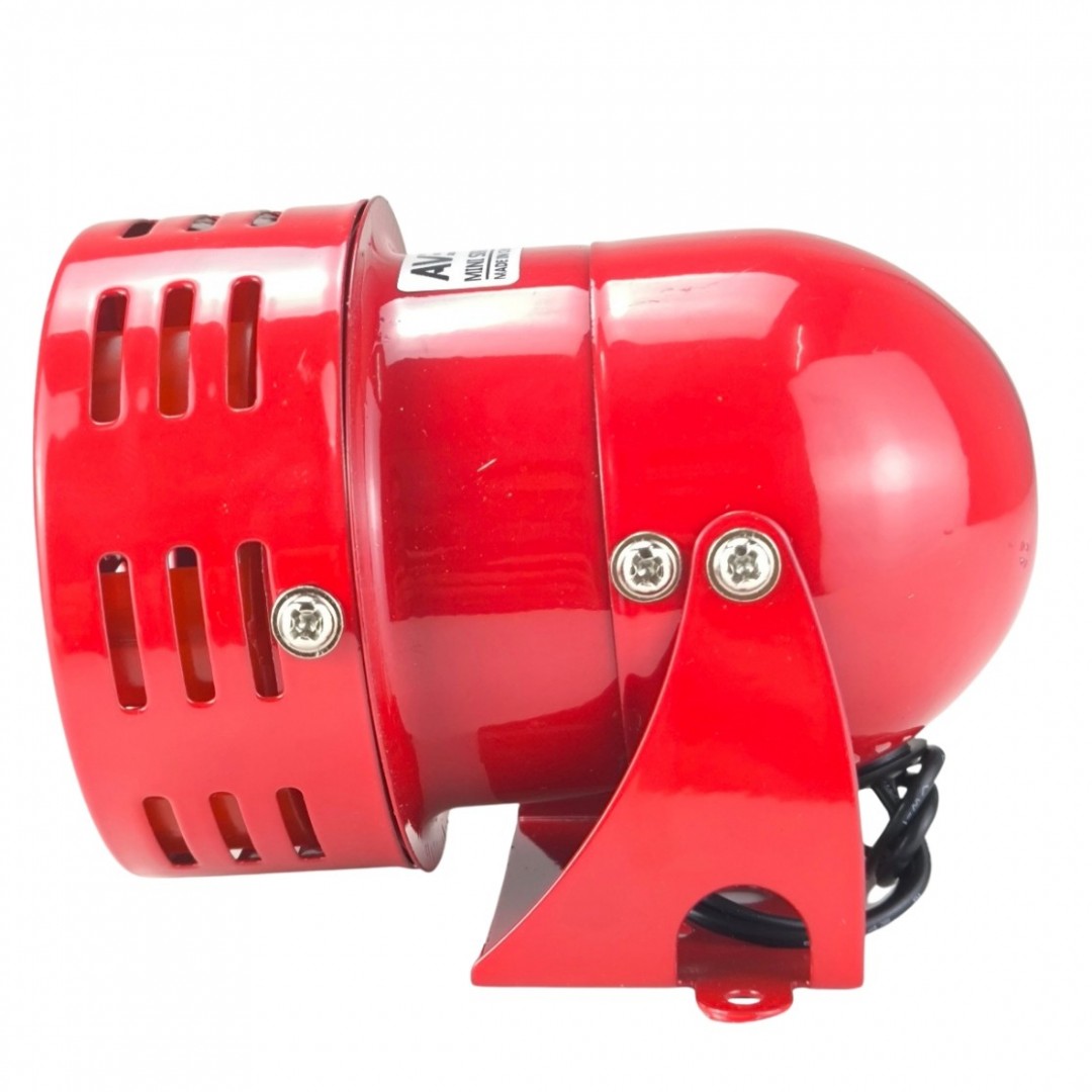 Mini sirène à moteur 220V Model MS-190 rouge AVEL | MS-190