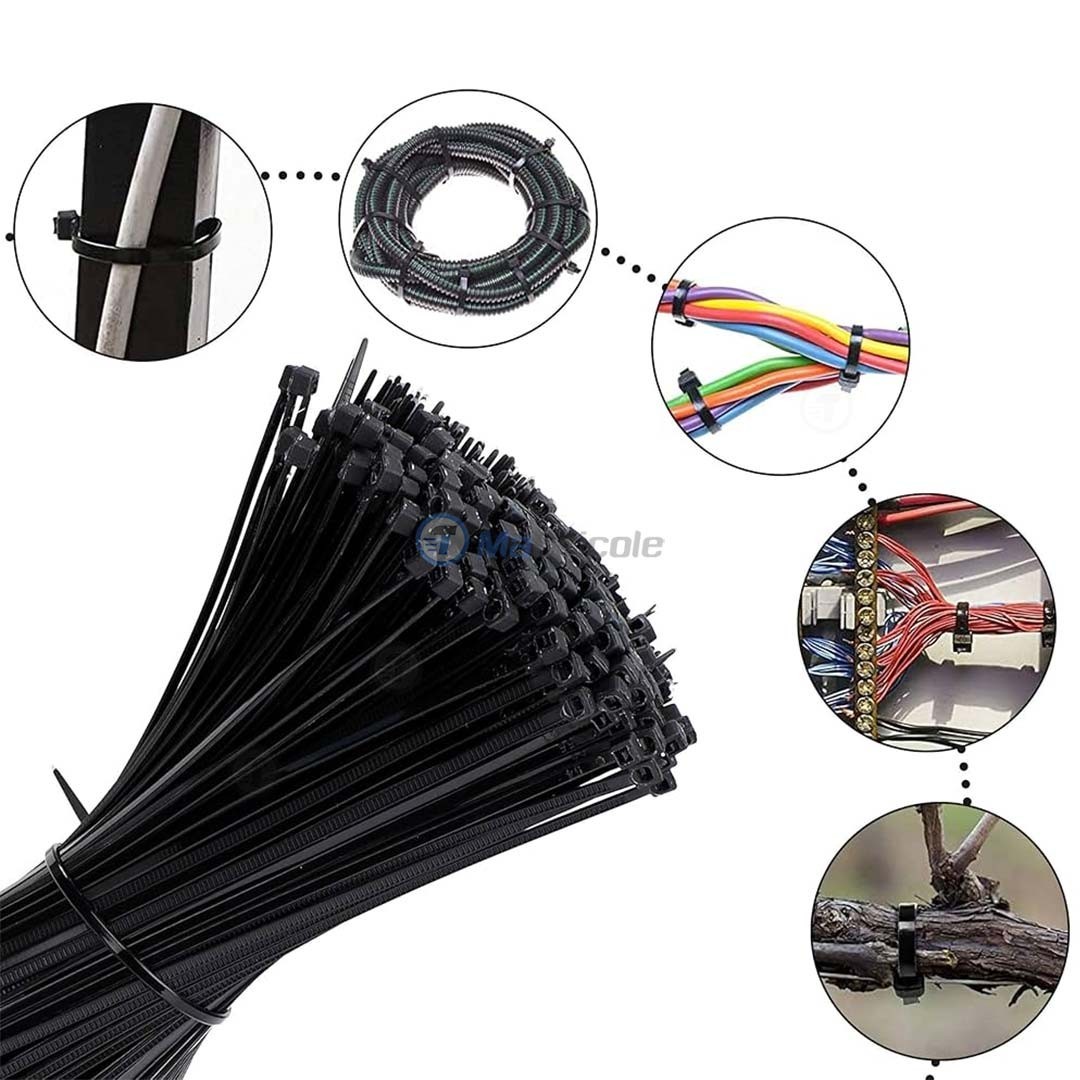 Collier de serrage en plastique 2.5x100mm NOIR 100 Pcs OZTURK | CP2 ...