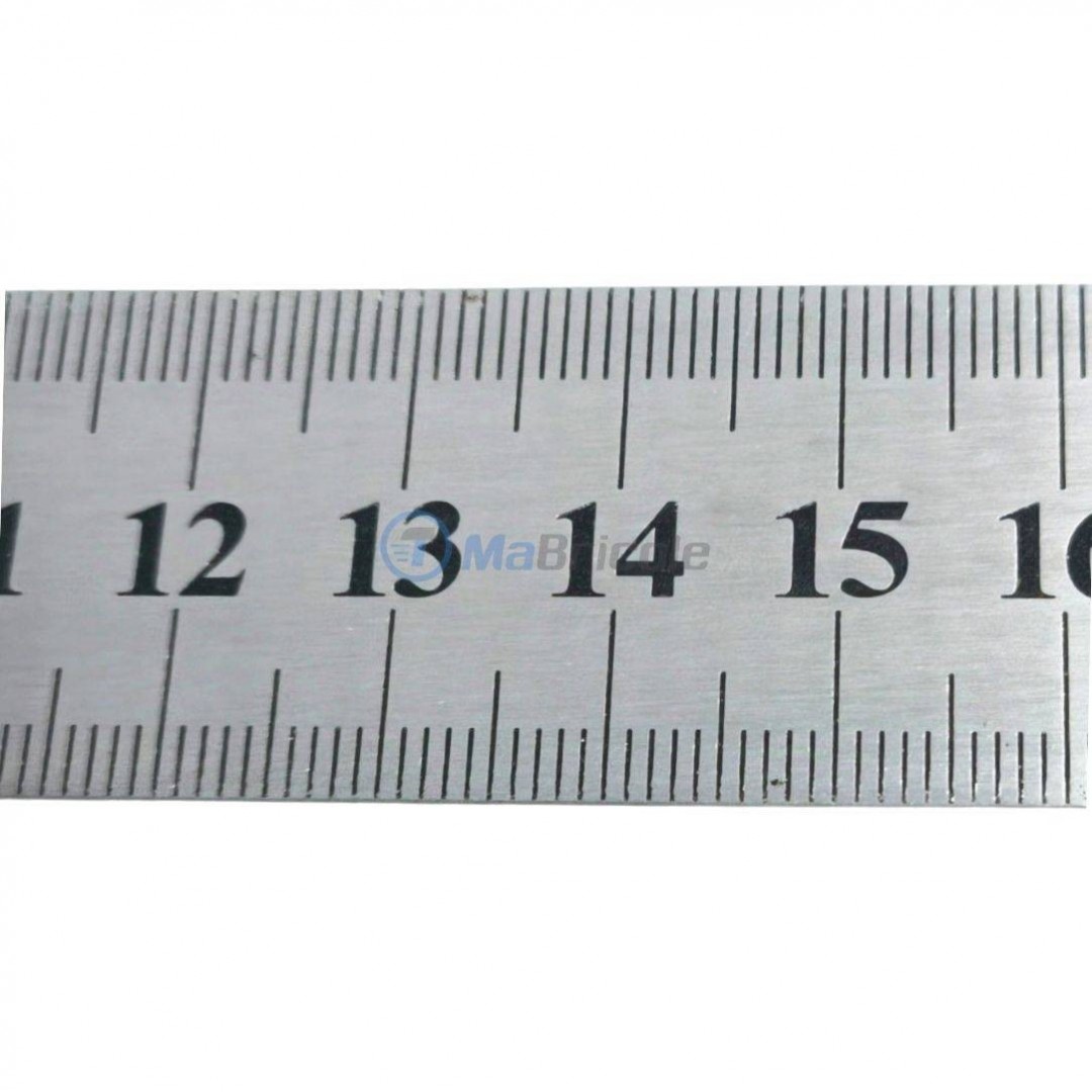 Règle métallique de mesure 40 cm