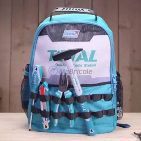 Sac à dos pour outils dimensions 450×340×170 mm TOTAL | THBP0201