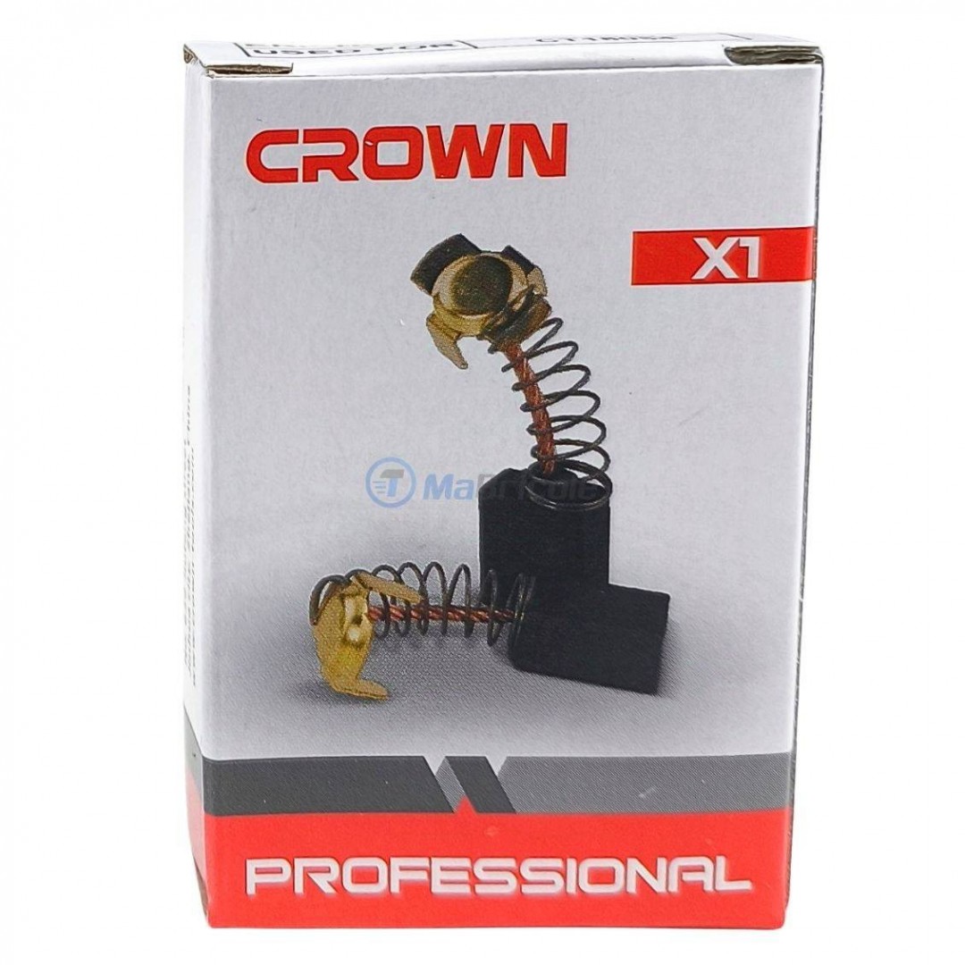 Deux balais de charbon pour marteau perforateur (CT18054) CROWN | CH-CT18054