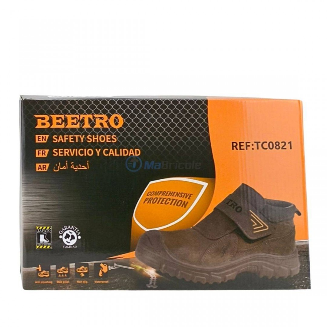 Bottes de travail avec nez en acier antichoc, résistantes à l'huile ...