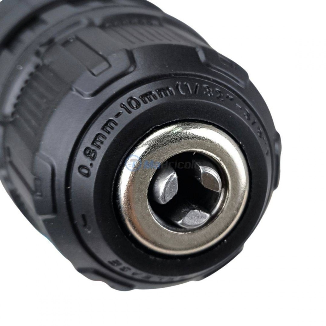 caisse outils à main 89PCS avec Perceuse Visseuse 12V 1.5ah 20N.m TOTAL ...