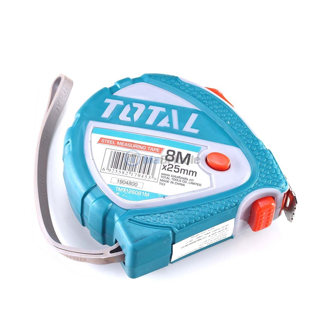 Mètre à ruban 8m 25mm TOTAL | TMT126081M