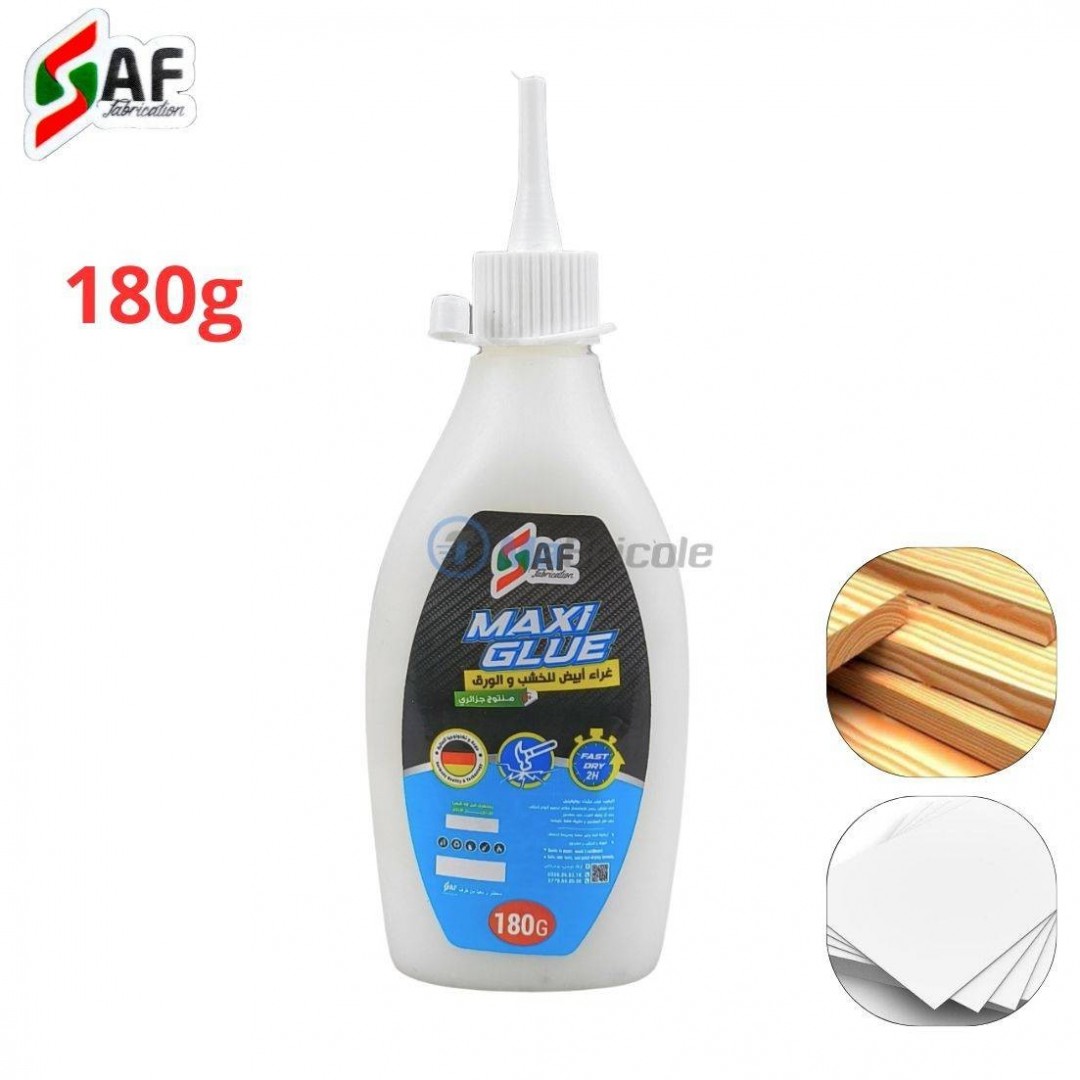 Colle blanche pour bois et papier180 g SAF