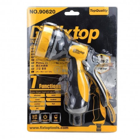 Pistolet d'arrosage à haute pression 7 mode GSFIXTOP | 90620