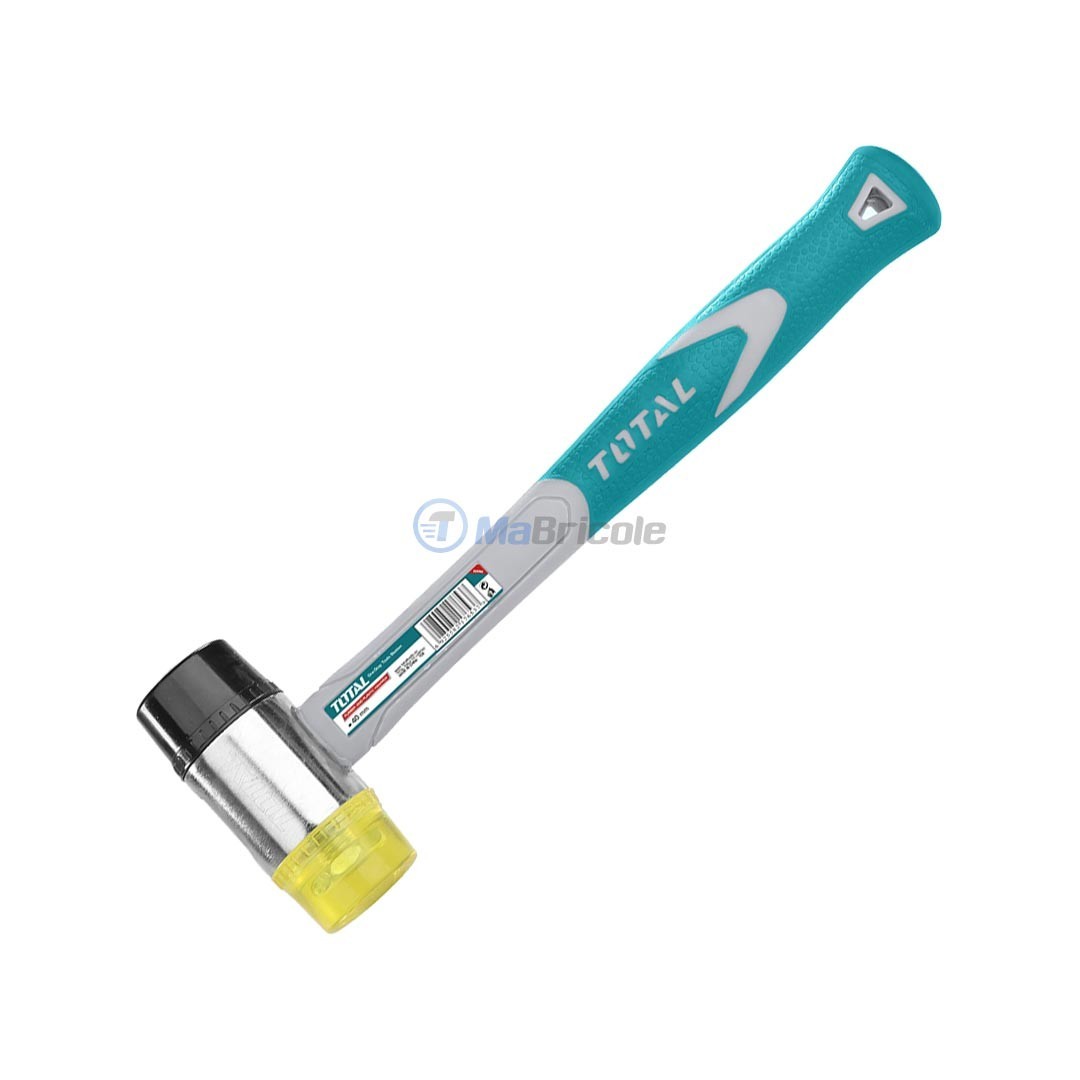Maillet à embouts plastiques 40mm TOTAL | MaBricole | Algérie