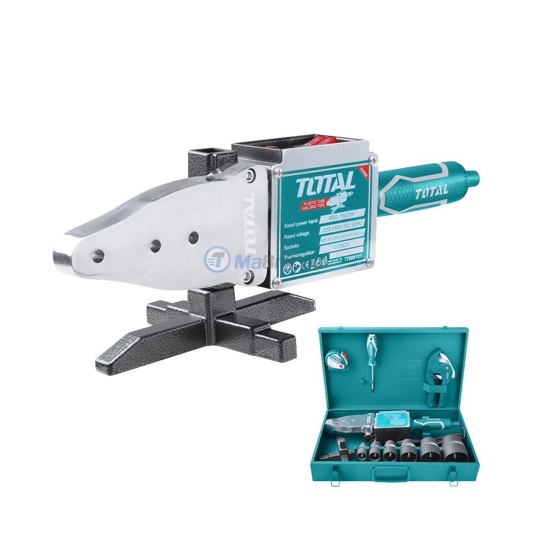 Coffret soudeuse PPR 20-63mm 1500W, coupe tubes, mètre 3m et tournevis ...