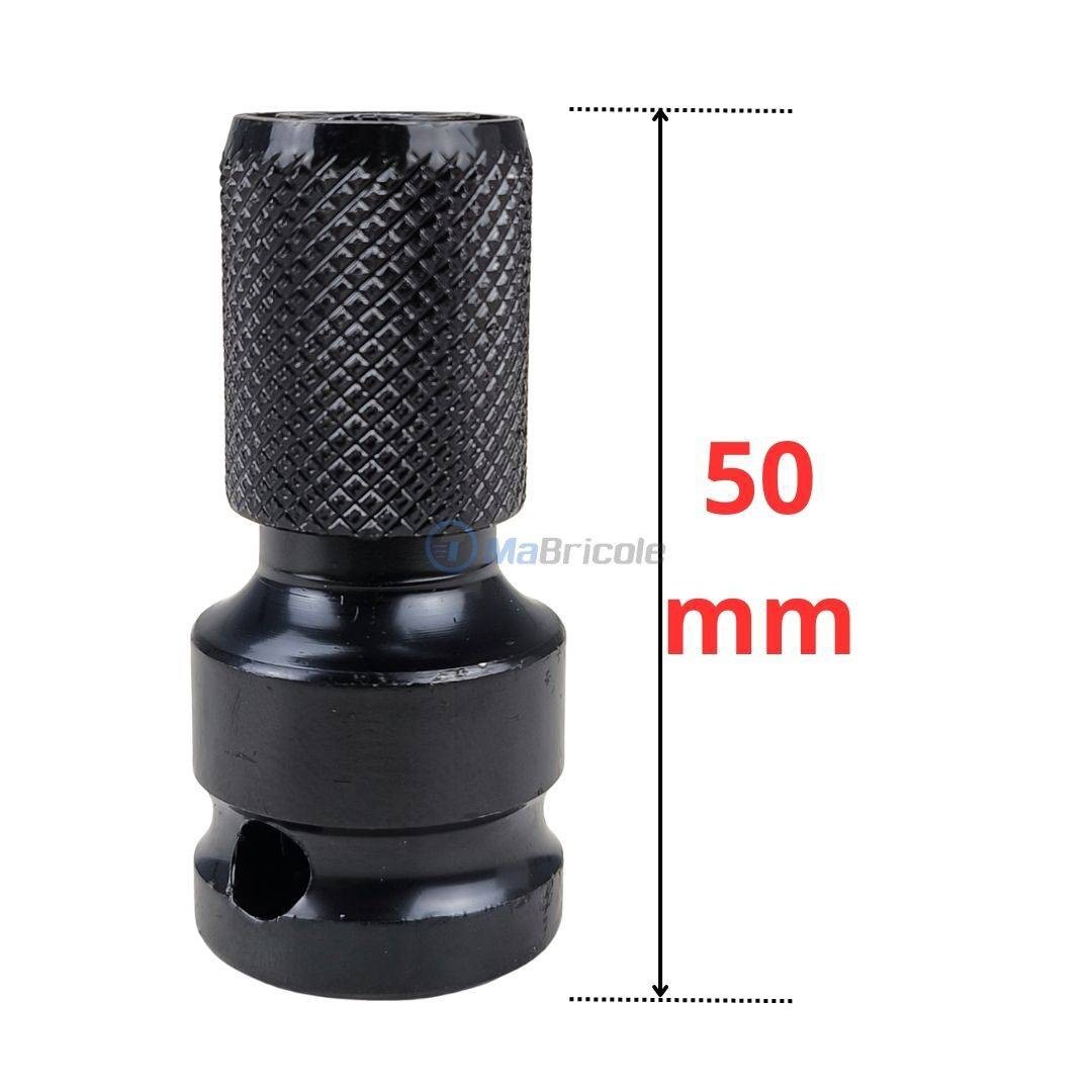 adaptateur de douille 1/2“ à 1/4“ longueur 50mm SHILI TOOLS | SL-T3816