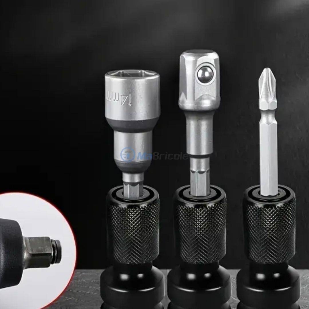 adaptateur de douille 1/2“ à 1/4“ longueur 50mm SHILI TOOLS | SL-T3816