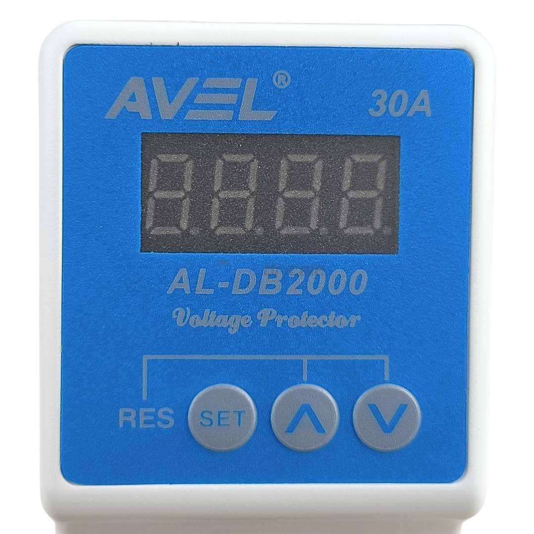 Prise électrique de protection 140-270V 30A avec afficheur AVEL | AL-DB2000