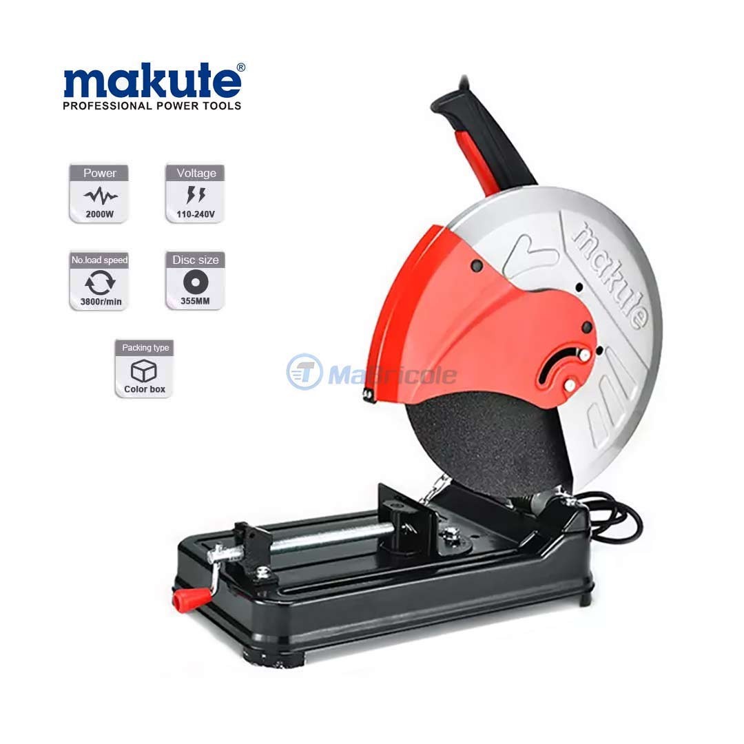 Tronçonneuse à table acier 335mm 2000W MAKUTE | CM005