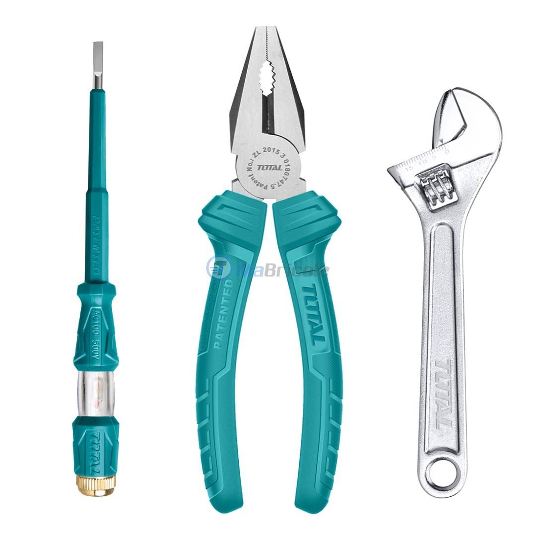 Kit outils à main 7 pièces TOTAL | THKTHP90076