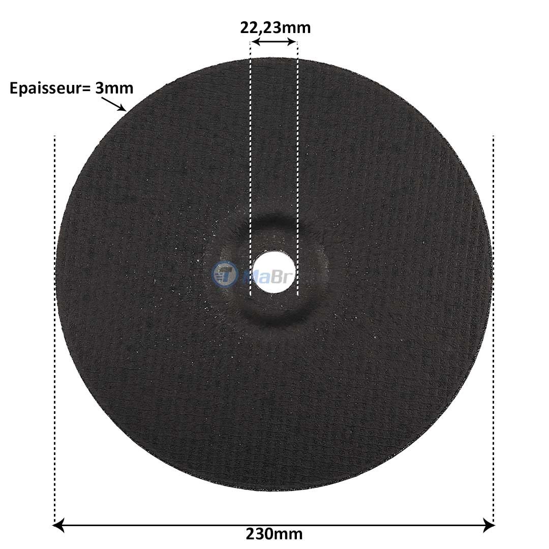 Disque A couper pierre 230X3X22,23 SOFICLEF | MaBricole Algérie