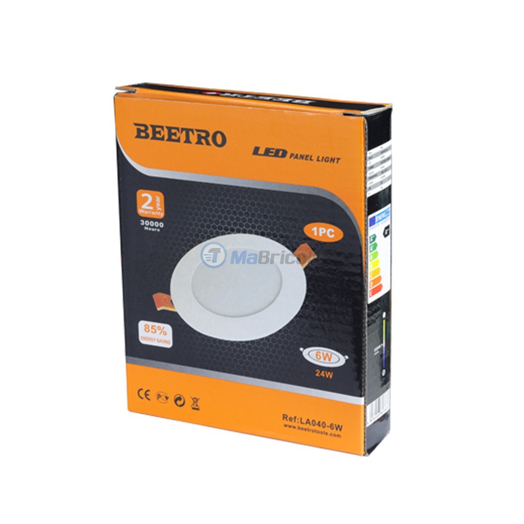 Lampe Spot LED Rond 6W 120mm BEETRO | LA040-6W