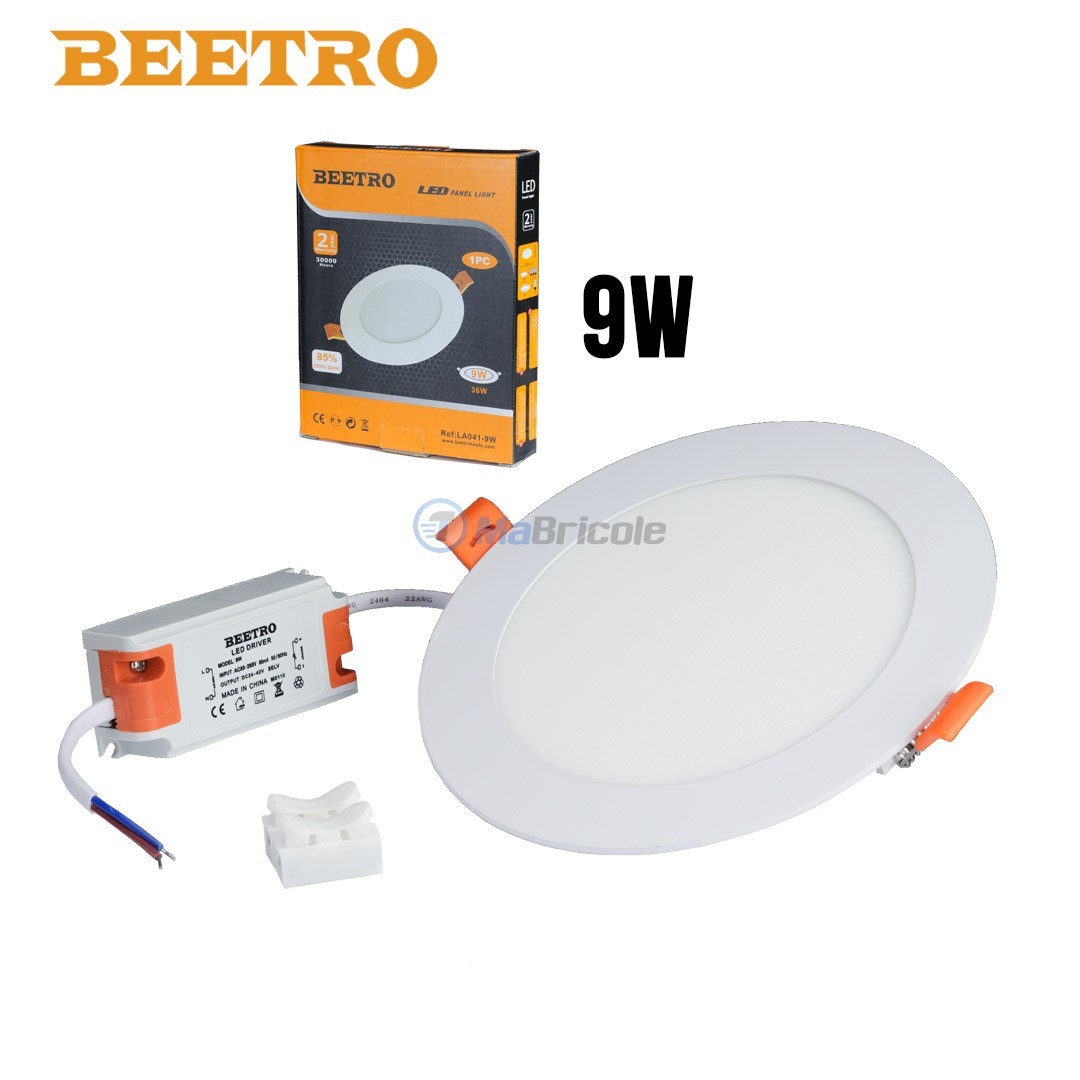 Lampe Spot LED Rond 9W 145mm BEETRO | LA041-9W