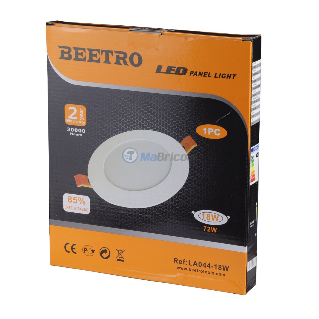Lampe Spot LED Rond 18W 220mm 3PCS BEETRO | LA044-18W