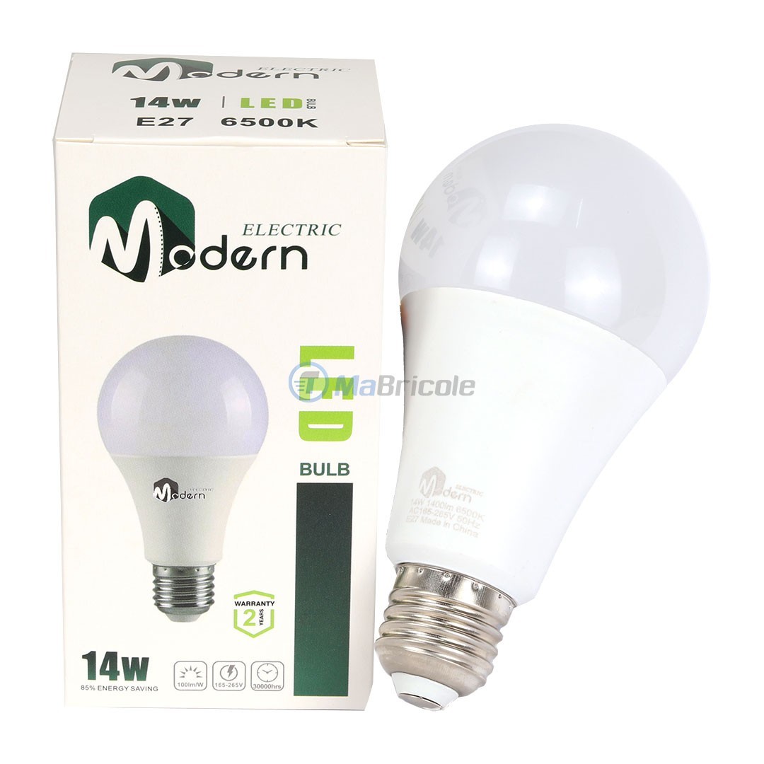 Lampe LED 14W E27 MODERN ELECTRIC | LLS65-14W