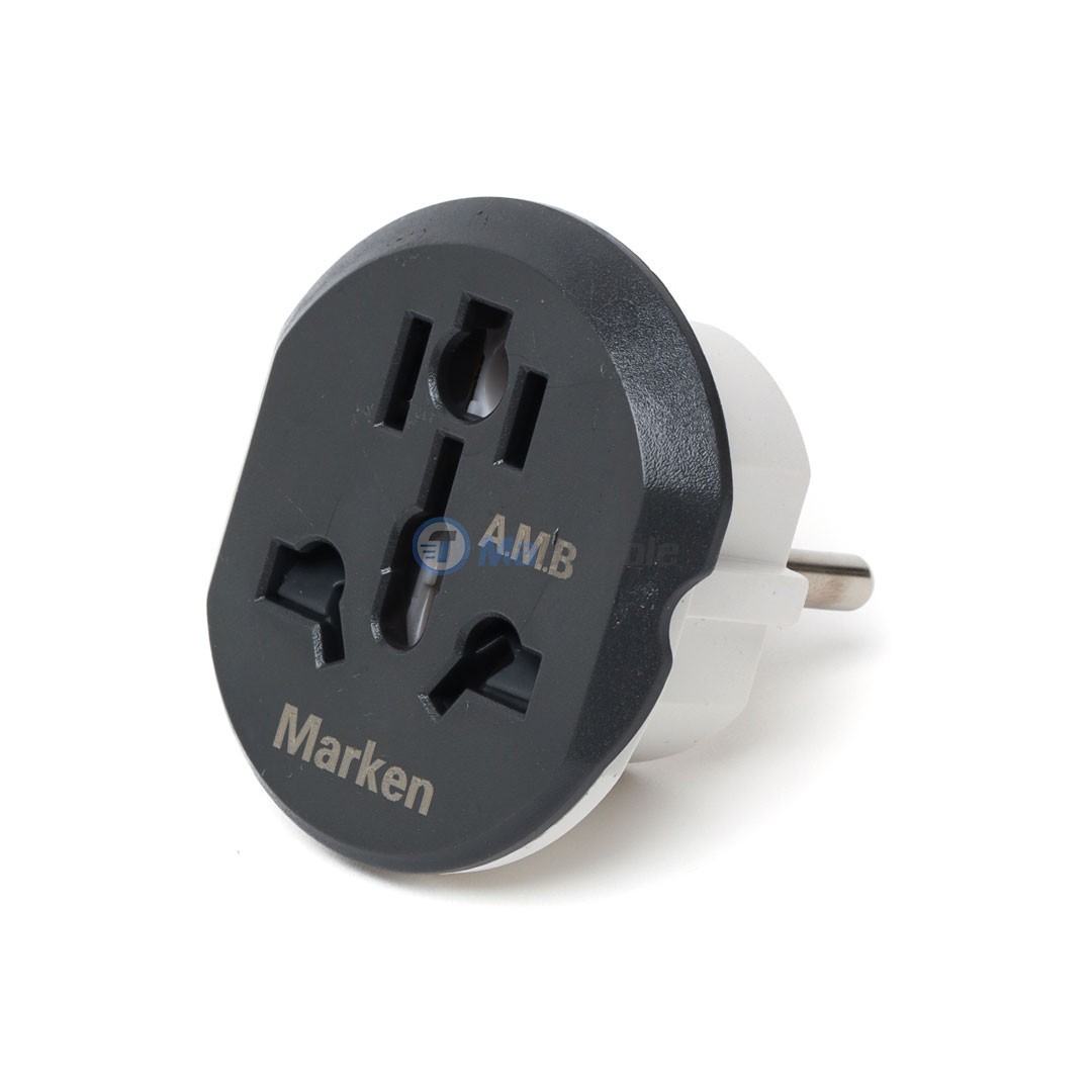Adaptateur prise électrique universelle 10/16A MARKEN | KT168