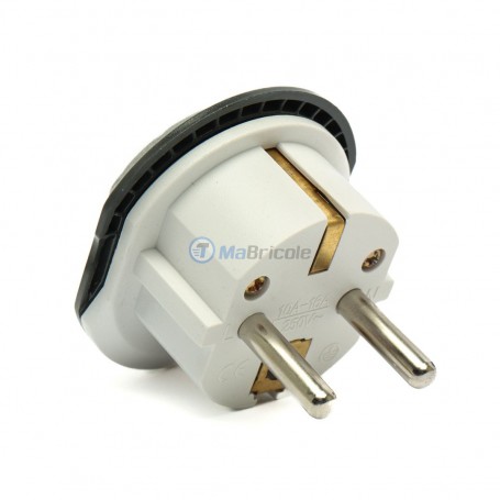 Adaptateur prise électrique universelle 10/16A MARKEN | KT168