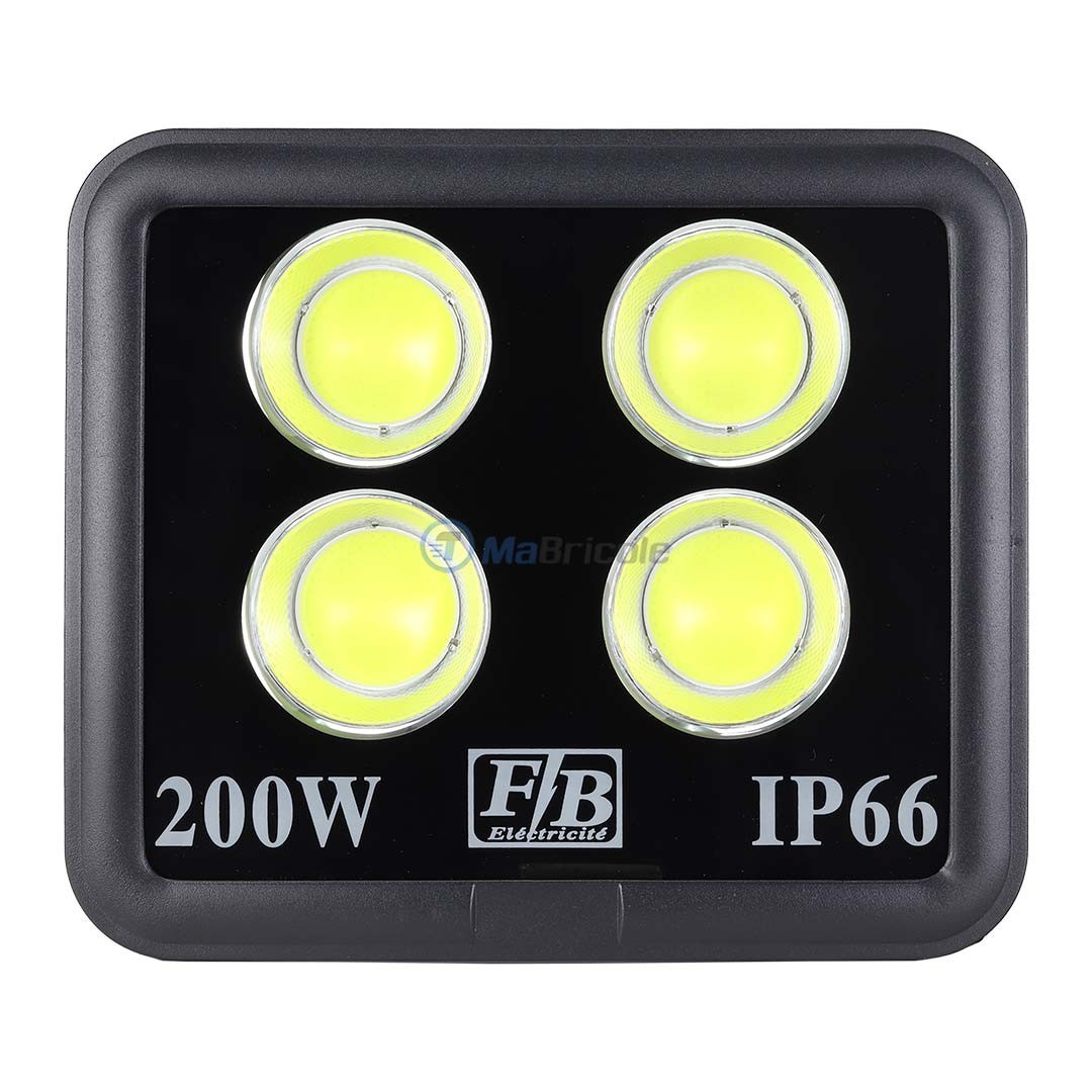 Projecteur électrique 200W IP66 FB ELECTRICITE | YT200W