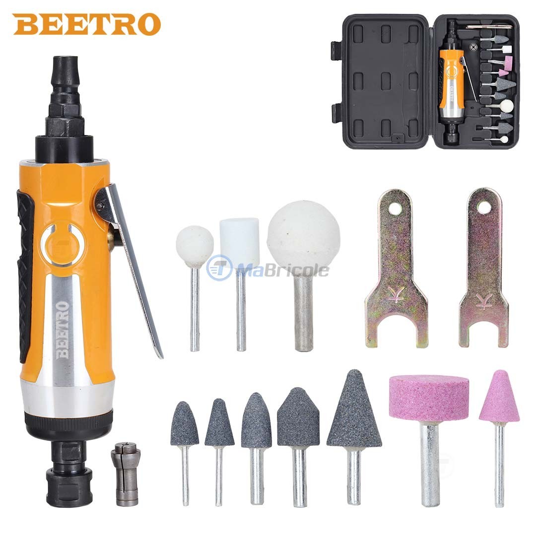 Meuleuse droite pneumatique 3.0mm/6mm BEETRO | TC0194