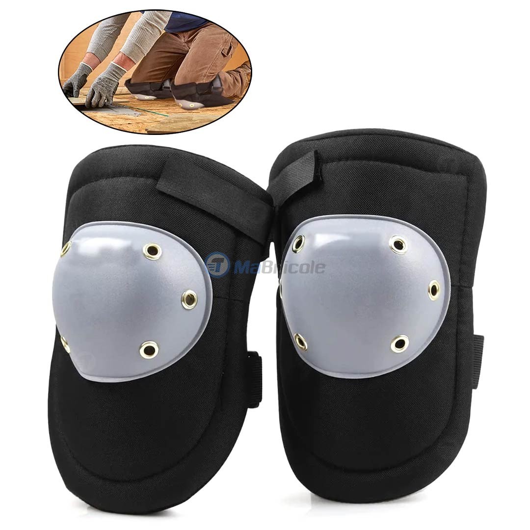 Protège genoux, 1 paire de genouillères à fort rembourrage RABILIOTA ...