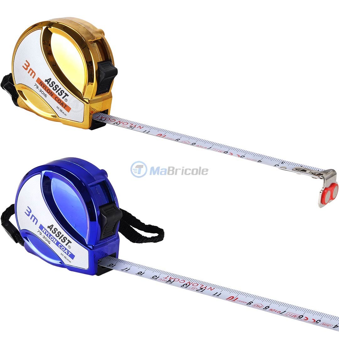 Mètre à ruban 3m 16mm ASSIST | 79-3016