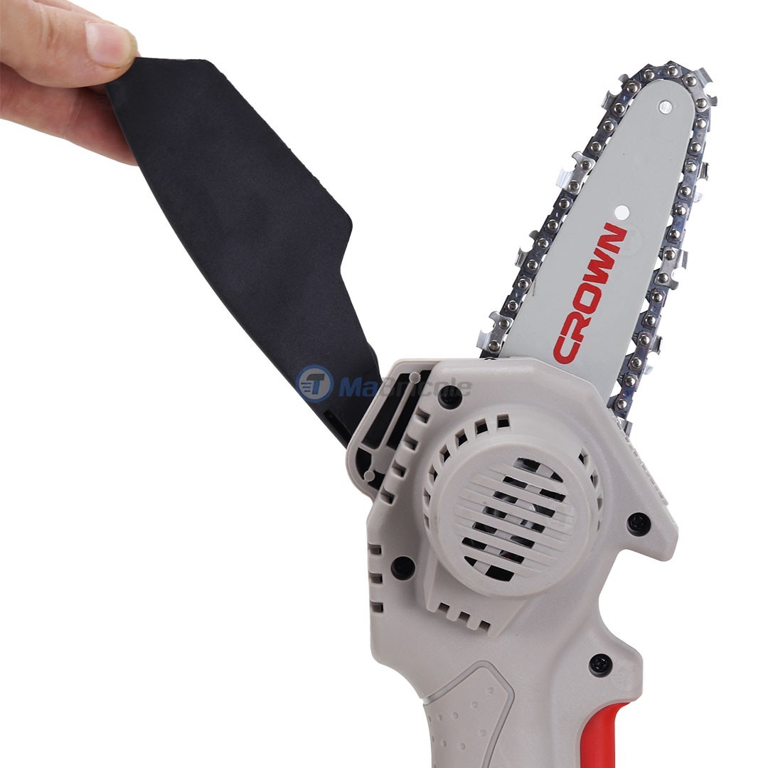 Mini scie à chaine sans fil 90mm 20V 2Ah CROWN | CT25011H-2 BMC