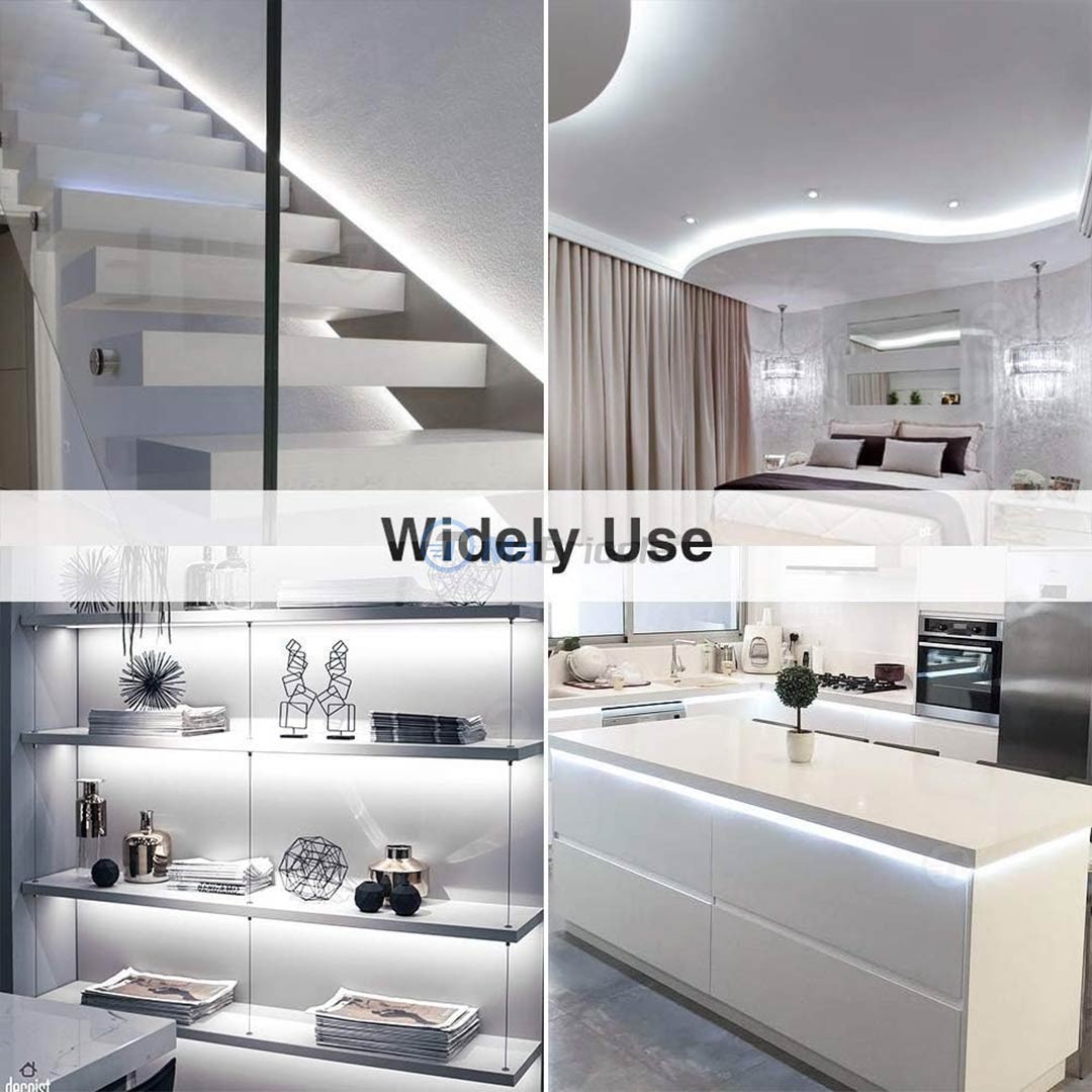 Bande LED 5m 12V 18W lumière Blanc froid 6500K BEETRO | LA331-WH