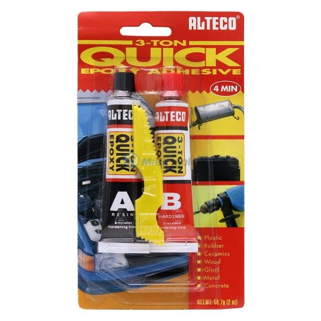 Colle Epoxy rapide A-B en 4 min 56,7g ALTECO | 17259K