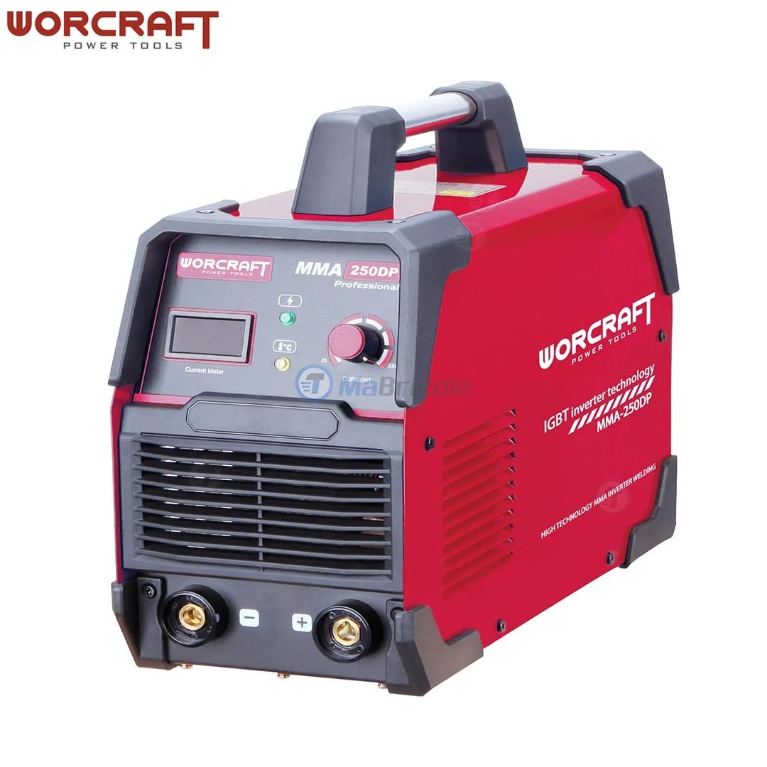 Poste à Souder Inverter ARC MMA 250A 7.3KVA WORCRAFT | 250DP