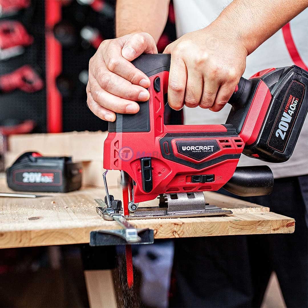Scie sauteuse sans fil 20V 80mm sans batterie sans chargeur WORCRAFT