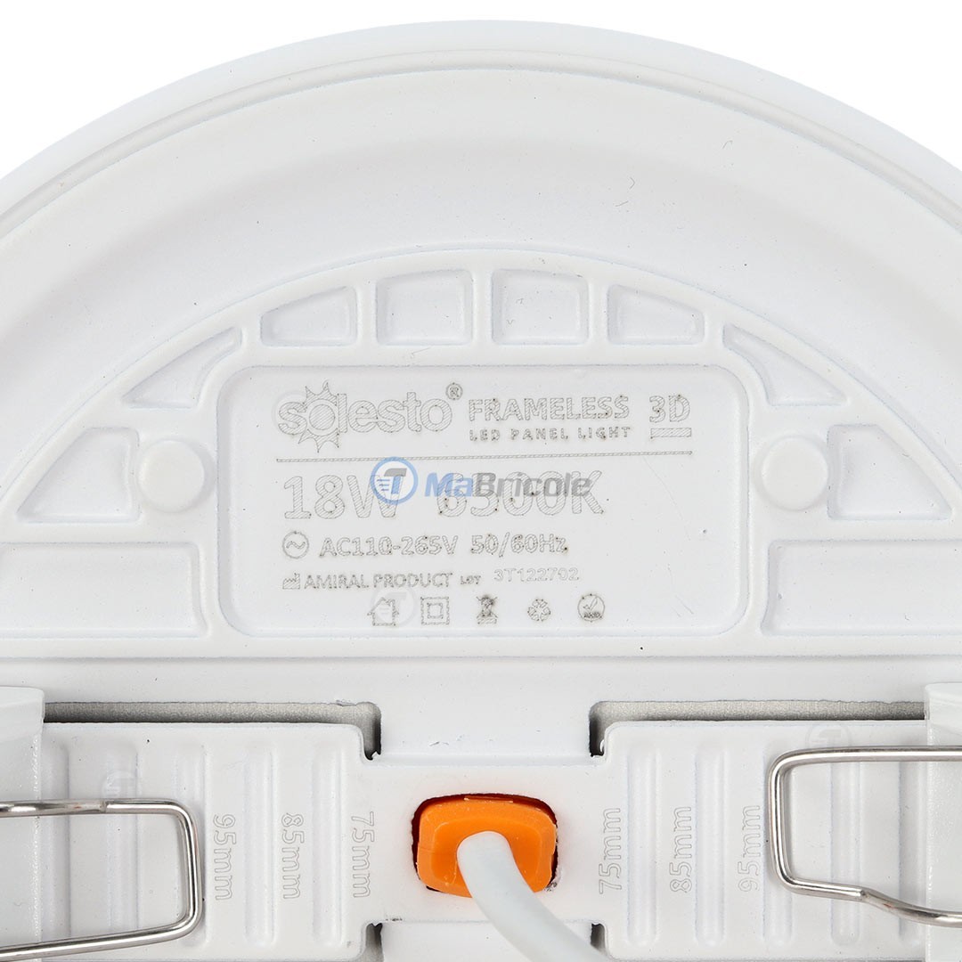 Spot LED 3D 18W Ø 90mm avec transformateur SOLESTO