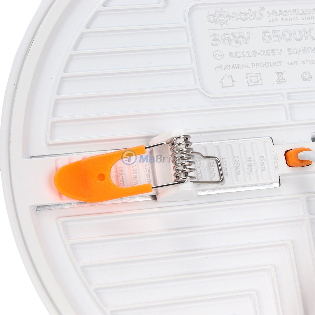 Spot LED 3D 36W Ø 200mm avec transformateur SOLESTO | SEL3D200B-36W