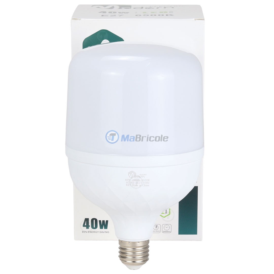 Lampe LED 40W E27 MODERN ELECTRIC | LLS65-40W