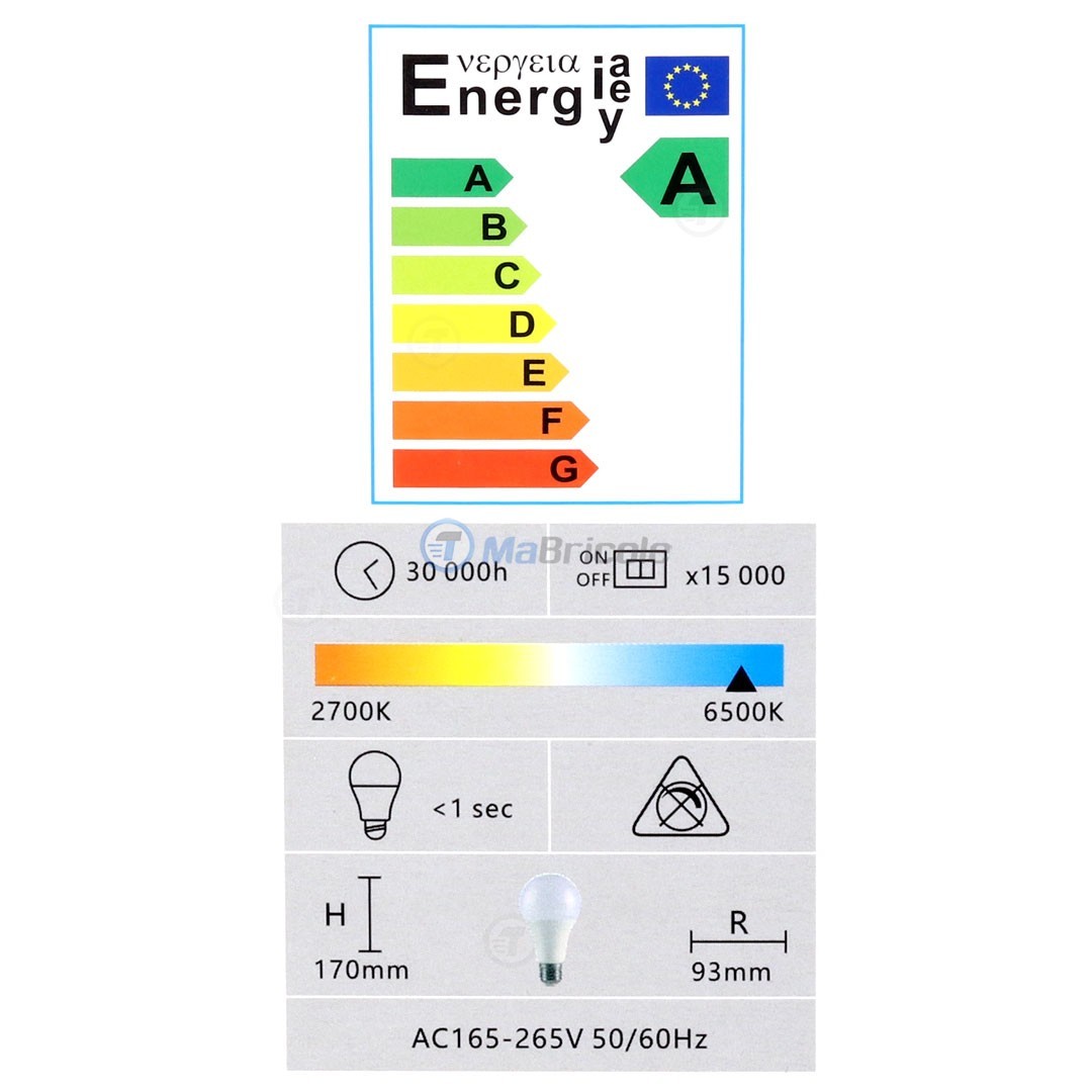 Lampe LED 25W E27 MODERN ELECTRIC