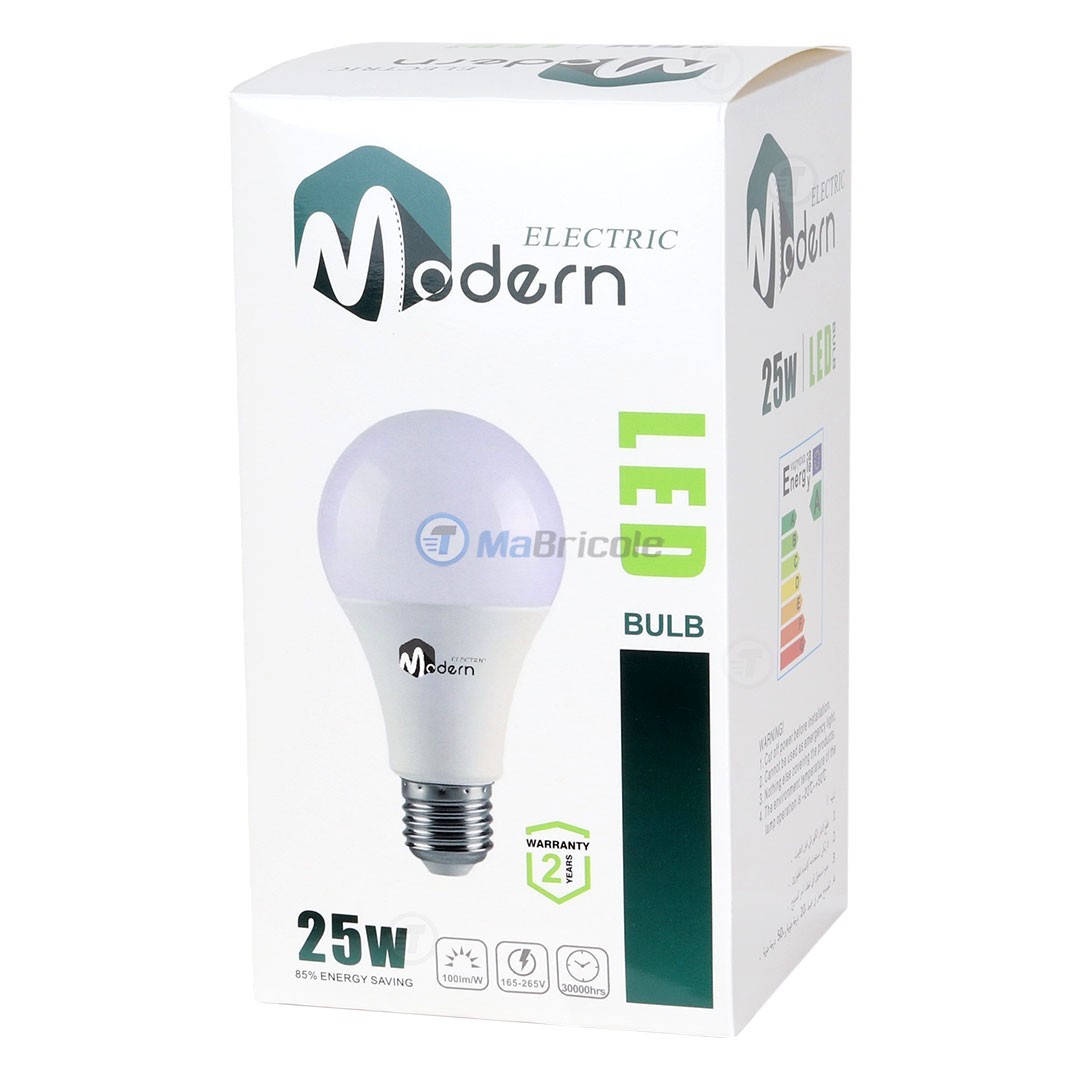 Lampe LED 25W E27 MODERN ELECTRIC