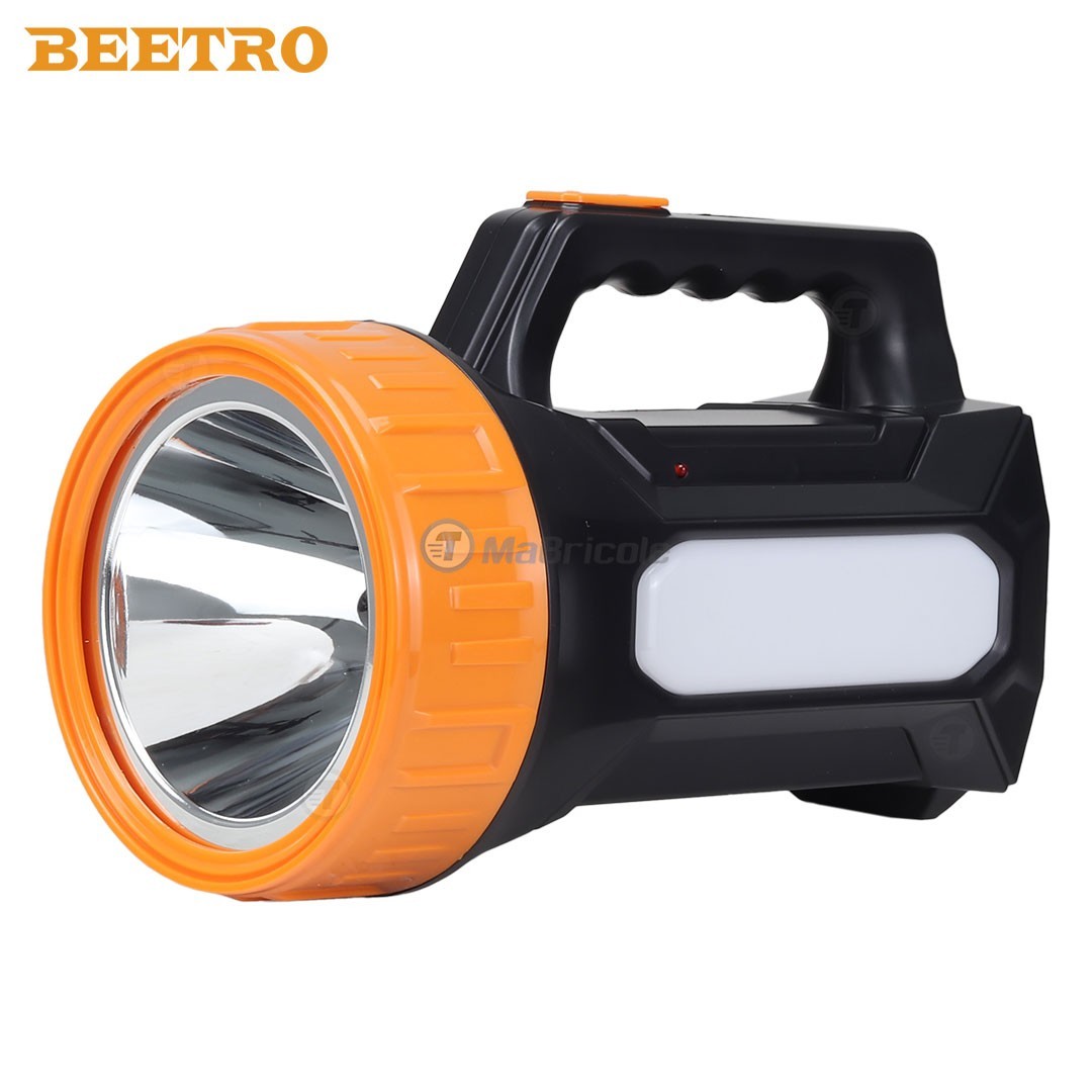 Lampe torche LED rechargeable à lumière forte 3000mAh BEETRO | LA410