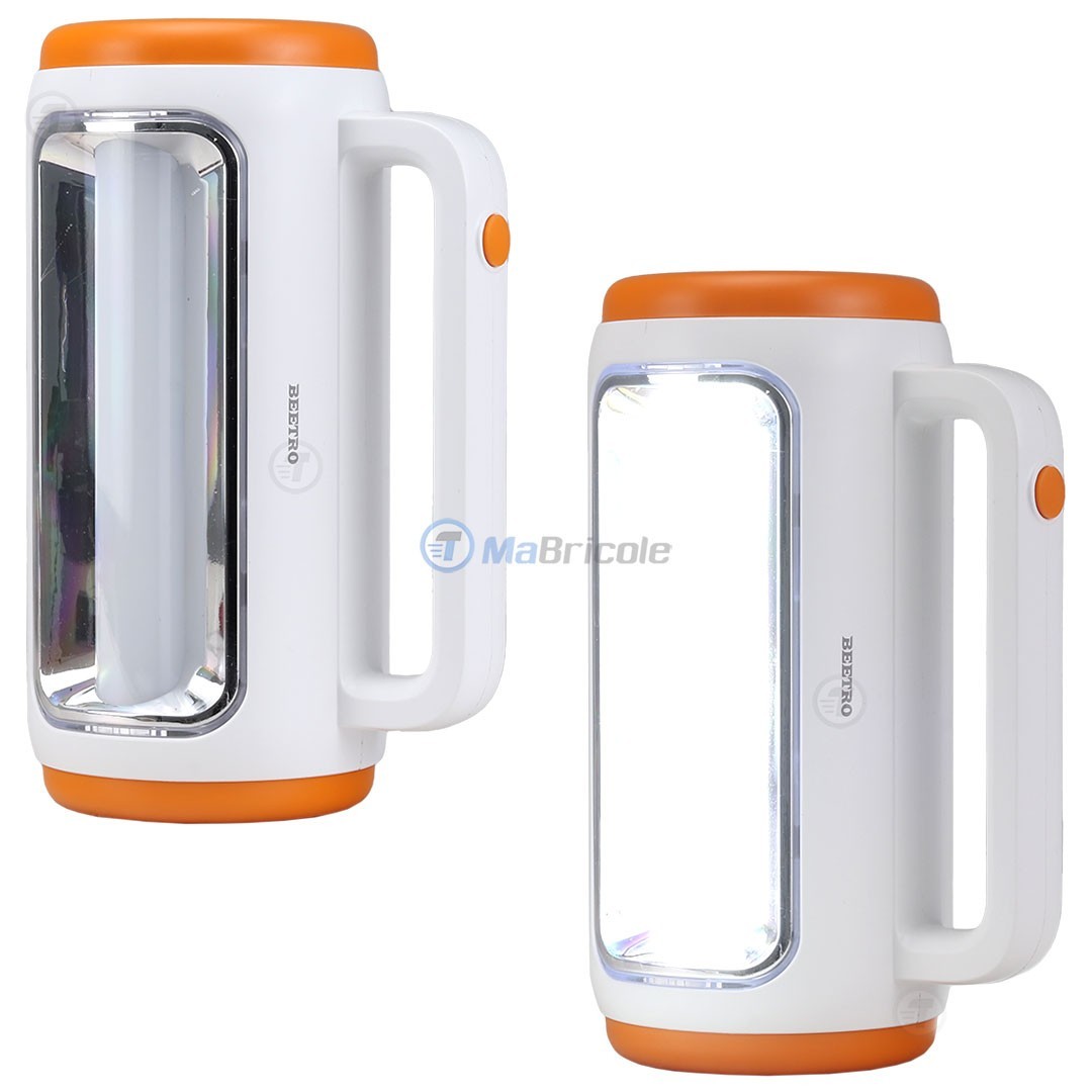 Lampe torche LED rechargeable à lumière forte 1500mAh BEETRO | LA409